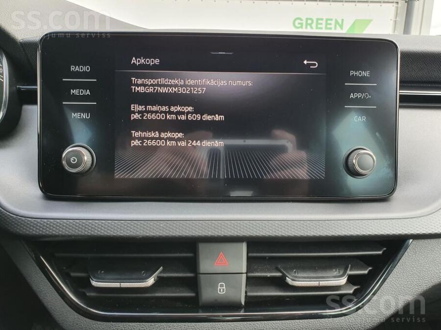 Brūns Skoda KAMIQ 2021 Rīga, ar dzinēja tilpumu 1.00 L un nobraukumu 94 tūkst. km par 16900 €, foto 40 vietnē AUTOMOTO.COM.LV