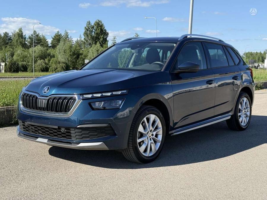 Green Skoda KAMIQ 2021 in Panevezys, with an engine capacity of 1.00 L and mileage of 214 thousand km for 7800 €, photo 1 on AUTOMOTO.COM.LV