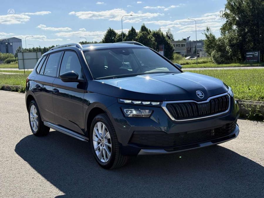 Green Skoda KAMIQ 2021 in Panevezys, with an engine capacity of 1.00 L and mileage of 214 thousand km for 7800 €, photo 9 on AUTOMOTO.COM.LV
