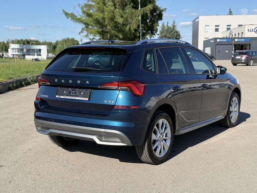 Green Skoda KAMIQ 2021 in Panevezys, with an engine capacity of 1.00 L and mileage of 214 thousand km for 7800 €, photo 23 on AUTOMOTO.COM.LV