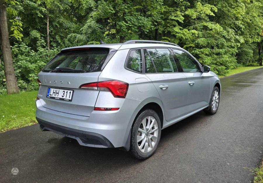 Grey Skoda KAMIQ 2019 in Kaunas, with an engine capacity of 1.00 L and mileage of 198 thousand km for 8100 €, photo 13 on AUTOMOTO.COM.LV