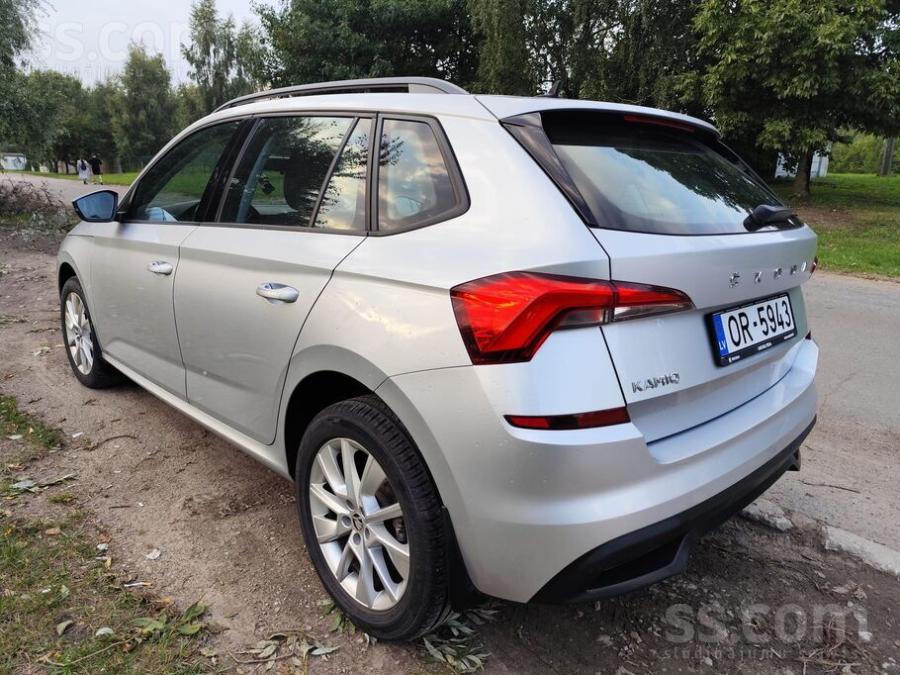 Grey Skoda KAMIQ 2019 in Riga, with an engine capacity of 1.00 L and mileage of 198 thousand km for 11300 €, photo 4 on AUTOMOTO.COM.LV