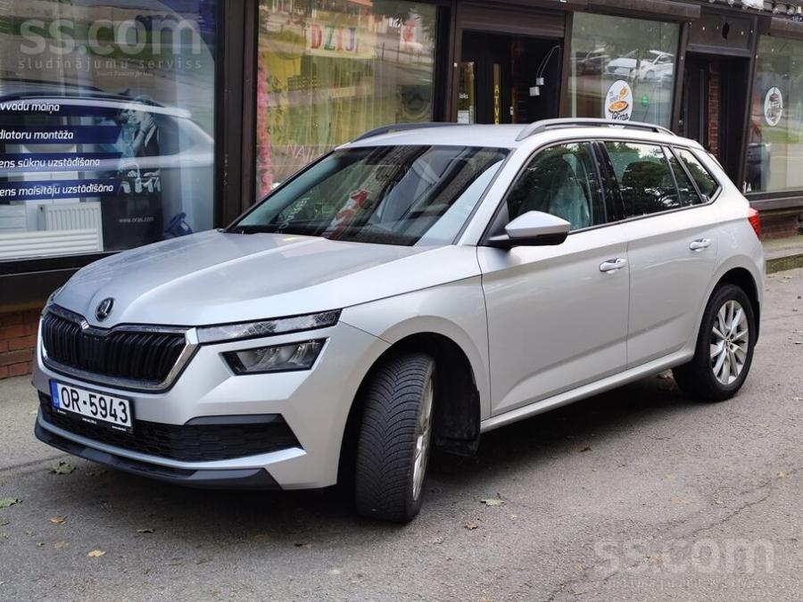Grey Skoda KAMIQ 2019 in Riga, with an engine capacity of 1.00 L and mileage of 198 thousand km for 11300 €, photo 7 on AUTOMOTO.COM.LV