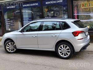 Grey Skoda KAMIQ 2019 in Riga, with an engine capacity of 1.00 L and mileage of 198 thousand km for 11300 €, photo 8 on AUTOMOTO.COM.LV