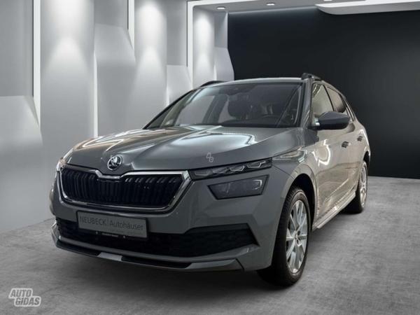 Grey Skoda KAMIQ 2020 in Kaunas, with an engine capacity of 1.50 L and mileage of 14 thousand km for 25954 €, photo 1 on AUTOMOTO.COM.LV