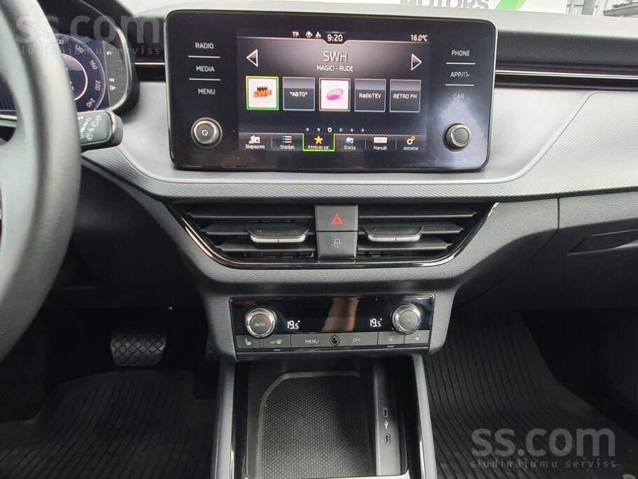Pelēks Skoda KAMIQ 2020 Rīga, ar dzinēja tilpumu 1.50 L un nobraukumu 71 tūkst. km par 17900 €, foto 17 vietnē AUTOMOTO.COM.LV