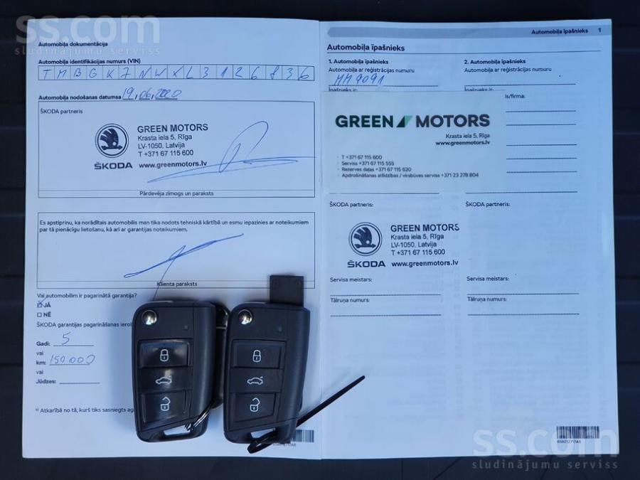 Pelēks Skoda KAMIQ 2020 Rīga, ar dzinēja tilpumu 1.50 L un nobraukumu 71 tūkst. km par 17900 €, foto 36 vietnē AUTOMOTO.COM.LV