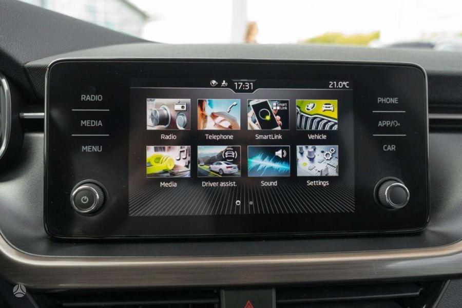 Pelēks Skoda KAMIQ 2020 Viļņa, ar dzinēja tilpumu 1.60 L un nobraukumu 147 tūkst. km par 16050 €, foto 18 vietnē AUTOMOTO.COM.LV