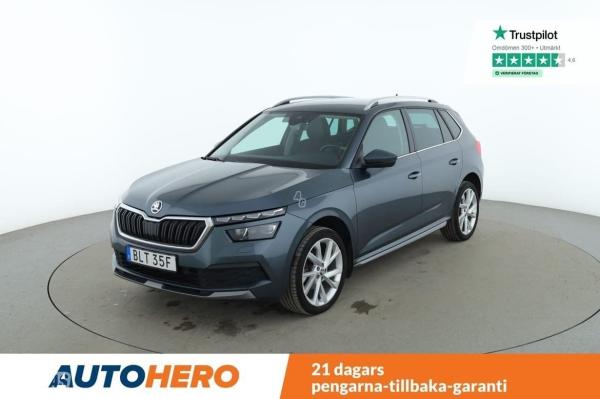 Grey Skoda KAMIQ 2021 in Kaunas, with an engine capacity of 0.00 L and mileage of 66 thousand km for 23042 €, photo 1 on AUTOMOTO.COM.LV