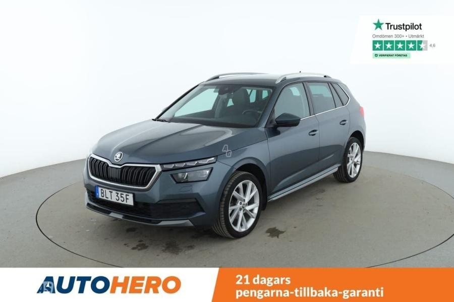 Grey Skoda KAMIQ 2021 in Kaunas, with an engine capacity of 0.00 L and mileage of 66 thousand km for 23042 €, photo 1 on AUTOMOTO.COM.LV