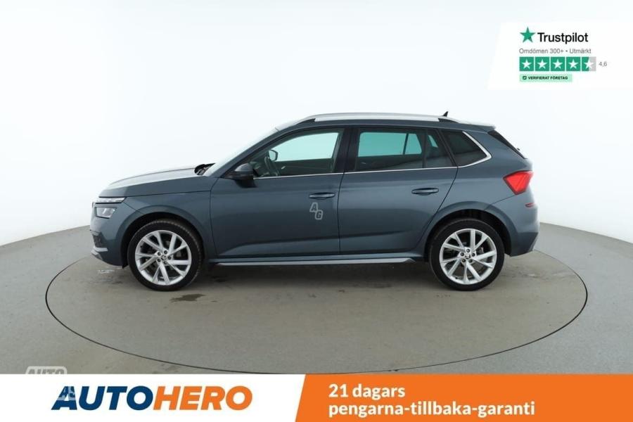 Grey Skoda KAMIQ 2021 in Kaunas, with an engine capacity of 0.00 L and mileage of 66 thousand km for 23042 €, photo 2 on AUTOMOTO.COM.LV