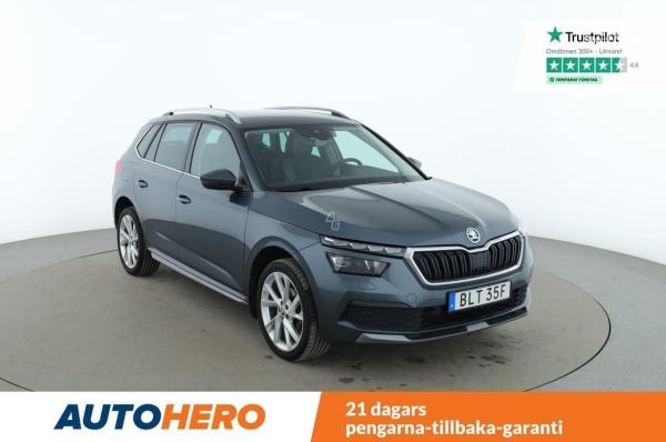 Grey Skoda KAMIQ 2021 in Kaunas, with an engine capacity of 0.00 L and mileage of 66 thousand km for 23042 €, photo 8 on AUTOMOTO.COM.LV