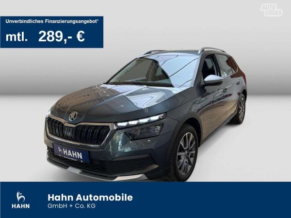 Grey Skoda KAMIQ 2021 in Kaunas, with an engine capacity of 1.50 L and mileage of 76 thousand km for 24207 €, photo 1 on AUTOMOTO.COM.LV