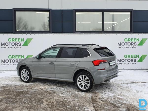 Grey Skoda KAMIQ 2021 in Tukums, with an engine capacity of 1.50 L and mileage of 32 thousand km for 17500 €, photo 4 on AUTOMOTO.COM.LV