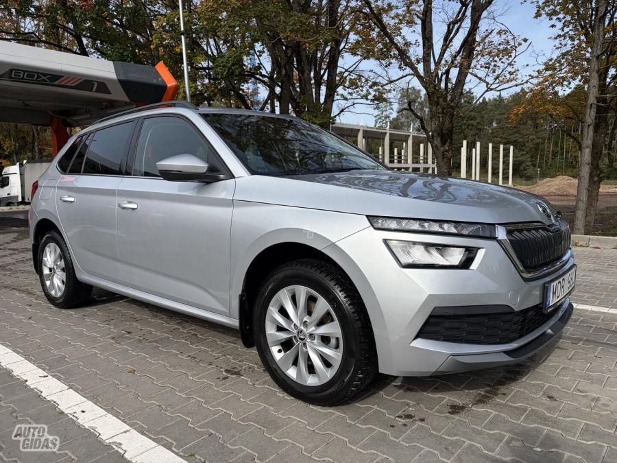 Pelēks Skoda KAMIQ 2021 Viļņa, ar dzinēja tilpumu 1.50 L un nobraukumu 33 tūkst. km par 17800 €, foto 7 vietnē AUTOMOTO.COM.LV