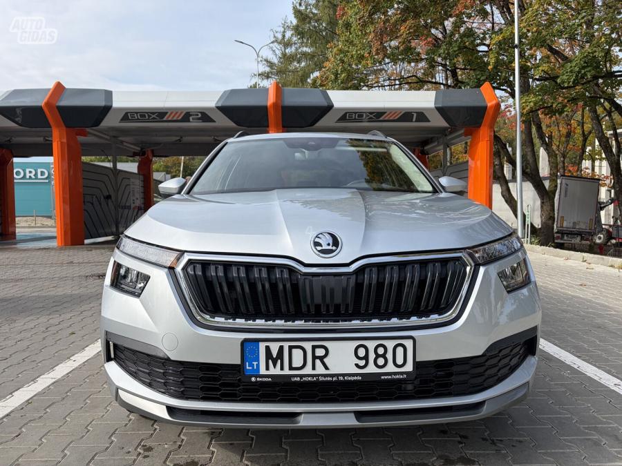 Pelēks Skoda KAMIQ 2021 Viļņa, ar dzinēja tilpumu 1.50 L un nobraukumu 33 tūkst. km par 17800 €, foto 8 vietnē AUTOMOTO.COM.LV
