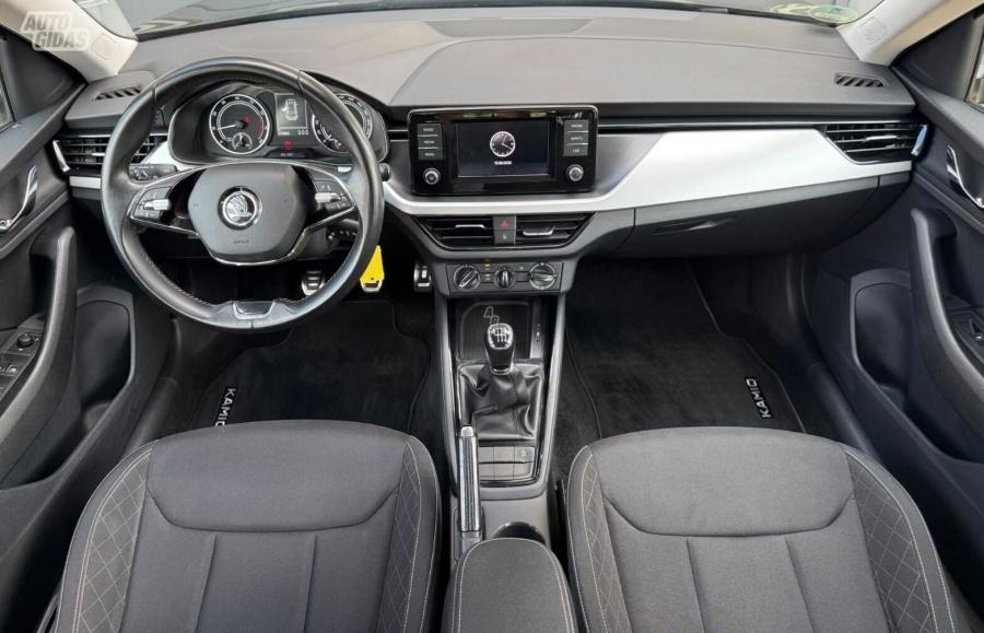 Pelēks Skoda KAMIQ 2021 Viļņa, ar dzinēja tilpumu 1.50 L un nobraukumu 33 tūkst. km par 17800 €, foto 17 vietnē AUTOMOTO.COM.LV