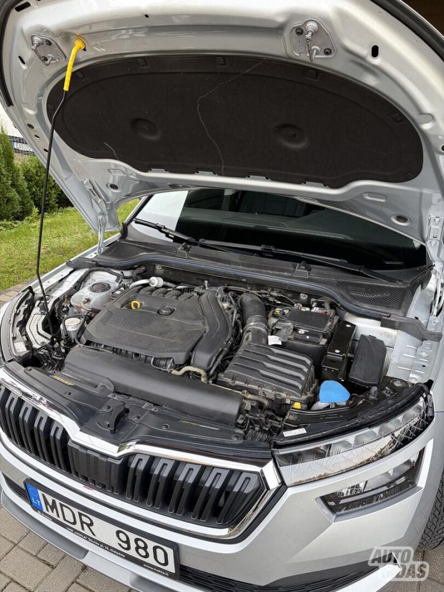 Pelēks Skoda KAMIQ 2021 Viļņa, ar dzinēja tilpumu 1.50 L un nobraukumu 33 tūkst. km par 17800 €, foto 20 vietnē AUTOMOTO.COM.LV