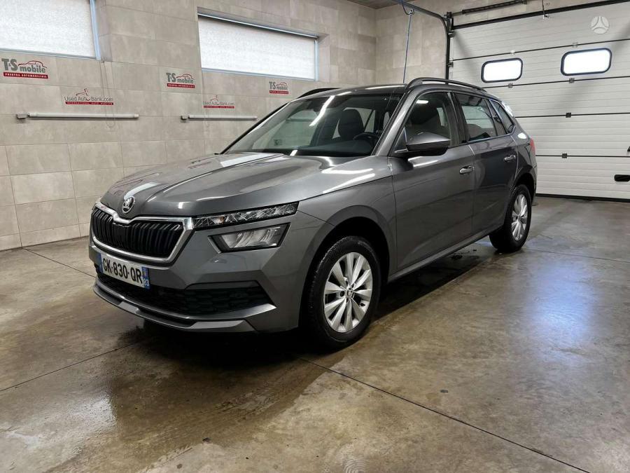 Pelēks Skoda KAMIQ 2022 Marijampole, ar dzinēja tilpumu 1.00 L un nobraukumu 198 tūkst. km par 13298 €, foto 1 vietnē AUTOMOTO.COM.LV