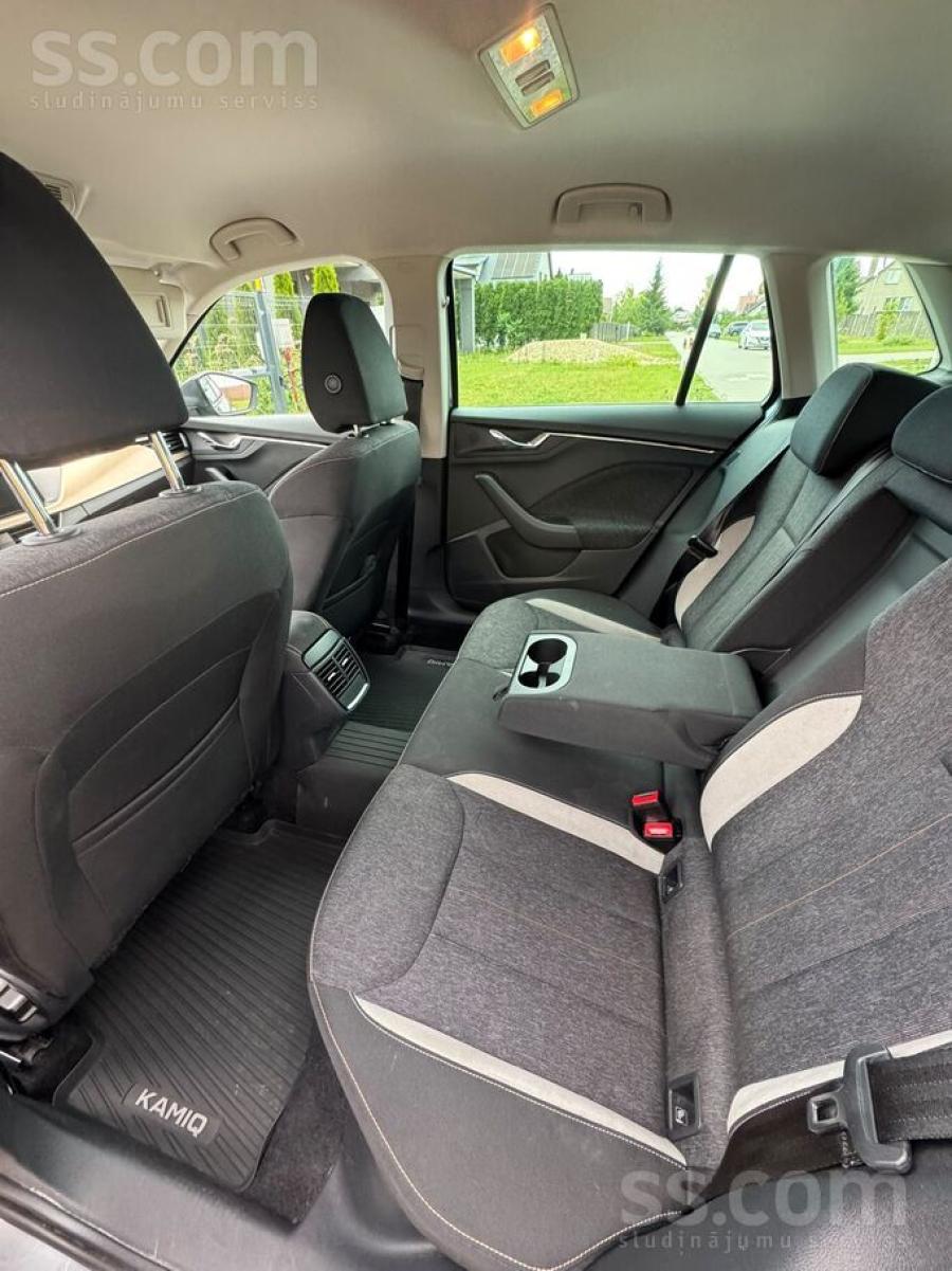 Pelēks Skoda KAMIQ 2022 Rīga, ar dzinēja tilpumu 1.00 L un nobraukumu 68 tūkst. km par 15900 €, foto 9 vietnē AUTOMOTO.COM.LV