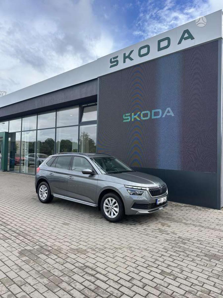 Pelēks Skoda KAMIQ 2023 Klaipėda, ar dzinēja tilpumu 1.00 L un nobraukumu 69 tūkst. km par 19400 €, foto 3 vietnē AUTOMOTO.COM.LV