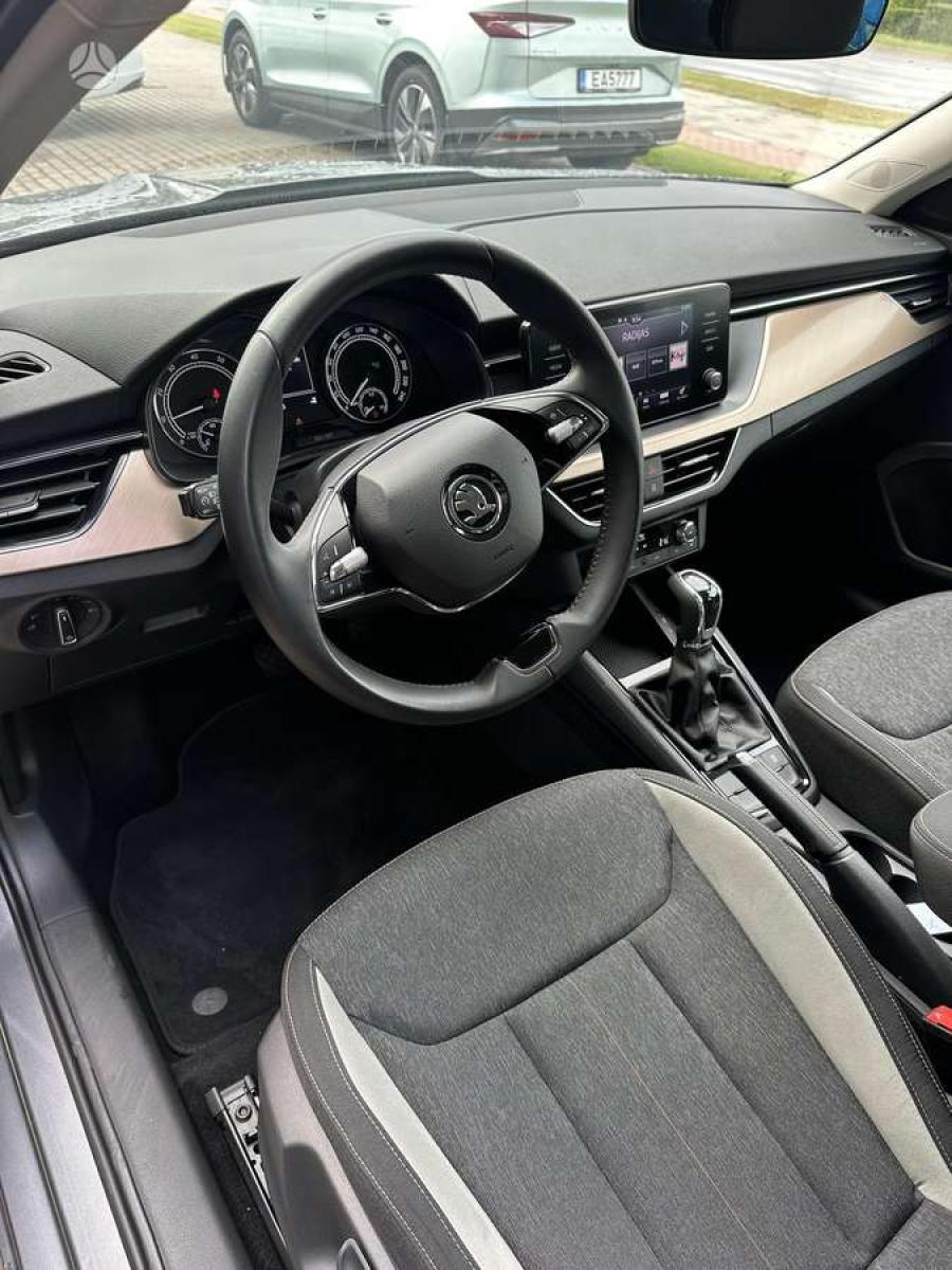 Pelēks Skoda KAMIQ 2023 Klaipėda, ar dzinēja tilpumu 1.00 L un nobraukumu 69 tūkst. km par 19400 €, foto 11 vietnē AUTOMOTO.COM.LV