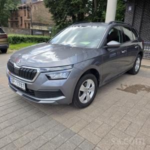 Серый Шкода KAMIQ 2023 в Рига, объемом двигателя 1.00 л и пробегом 39 тыс. км за 18500 €, фото  на AUTOMOTO.COM.LV