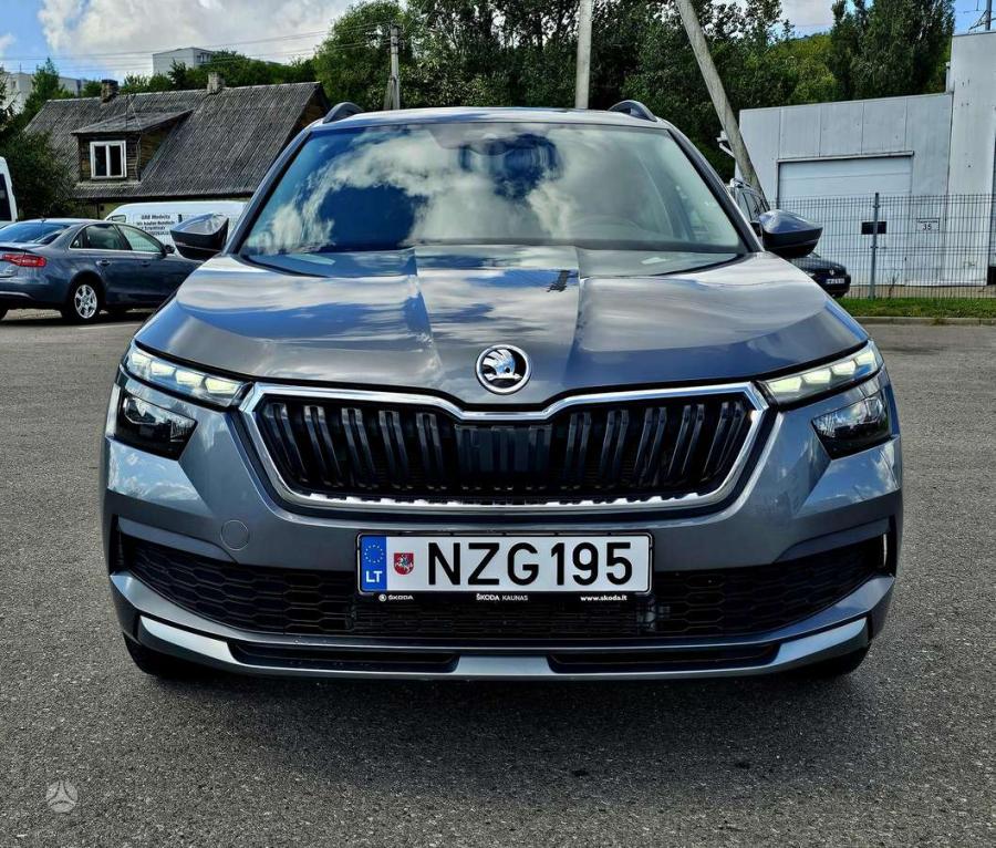 Pelēks Skoda KAMIQ 2023 Jonava, ar dzinēja tilpumu 1.50 L un nobraukumu 28 tūkst. km par 23500 €, foto 1 vietnē AUTOMOTO.COM.LV