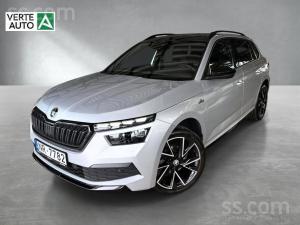 Grey Skoda KAMIQ 2023 in Riga, with an engine capacity of 1.50 L and mileage of 41 thousand km for 21490 €, photo  on AUTOMOTO.COM.LV