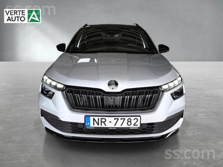 Pelēks Skoda KAMIQ 2023 Rīga, ar dzinēja tilpumu 1.50 L un nobraukumu 41 tūkst. km par 21490 €, foto 3 vietnē AUTOMOTO.COM.LV