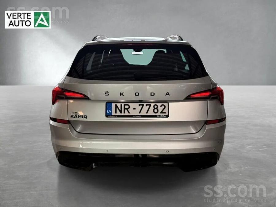 Pelēks Skoda KAMIQ 2023 Rīga, ar dzinēja tilpumu 1.50 L un nobraukumu 41 tūkst. km par 21490 €, foto 6 vietnē AUTOMOTO.COM.LV