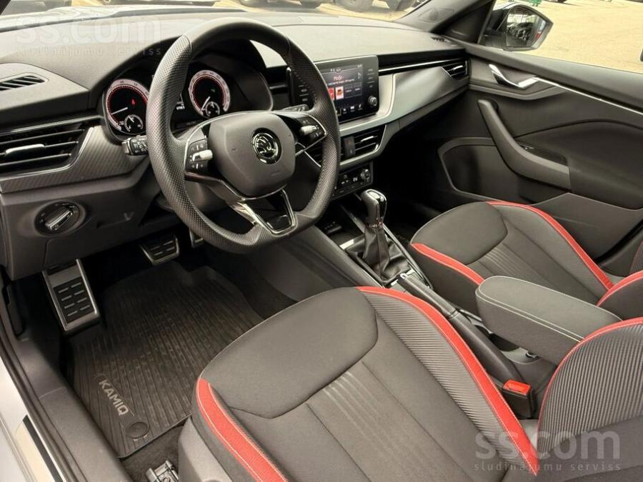 Pelēks Skoda KAMIQ 2023 Rīga, ar dzinēja tilpumu 1.50 L un nobraukumu 41 tūkst. km par 21490 €, foto 8 vietnē AUTOMOTO.COM.LV