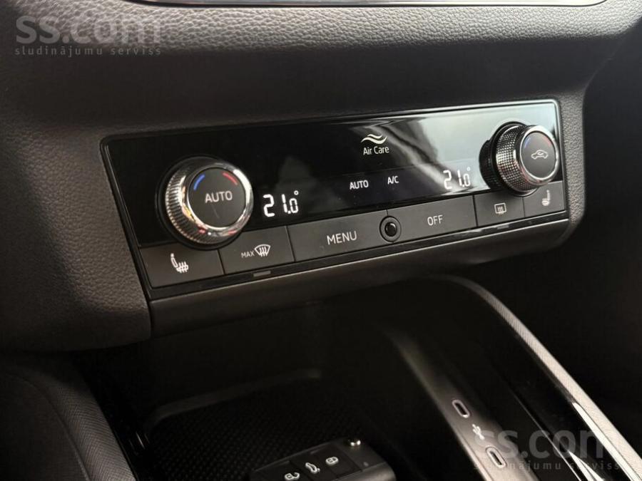 Pelēks Skoda KAMIQ 2023 Rīga, ar dzinēja tilpumu 1.50 L un nobraukumu 41 tūkst. km par 21490 €, foto 13 vietnē AUTOMOTO.COM.LV