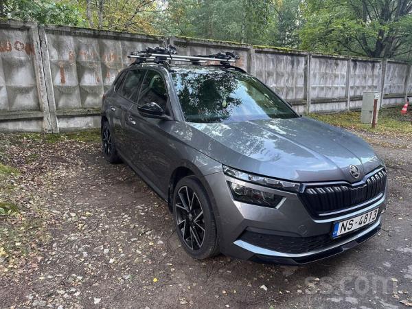 Pelēks Skoda KAMIQ 2023 Rīga, ar dzinēja tilpumu 1.50 L un nobraukumu 78 tūkst. km par 19500 €, foto 3 vietnē AUTOMOTO.COM.LV