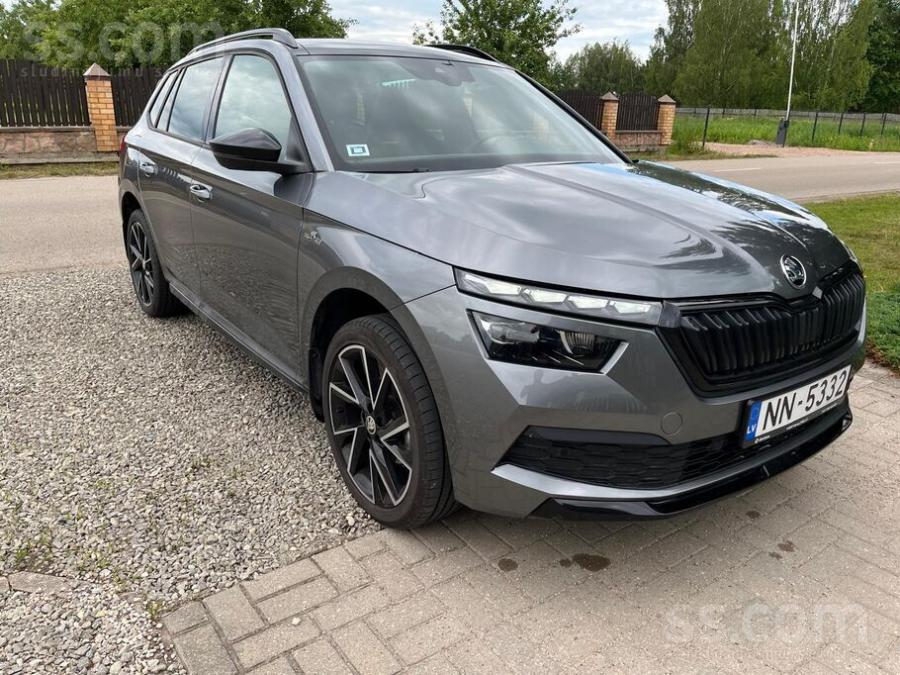 Pelēks Skoda KAMIQ 2023 Jelgava, ar dzinēja tilpumu 1.50 L un nobraukumu 39 tūkst. km par 19900 €, foto 3 vietnē AUTOMOTO.COM.LV