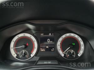 Grey Skoda KAMIQ 2023 in Riga, with an engine capacity of 1.50 L and mileage of 63 thousand km for 21900 €, photo 15 on AUTOMOTO.COM.LV