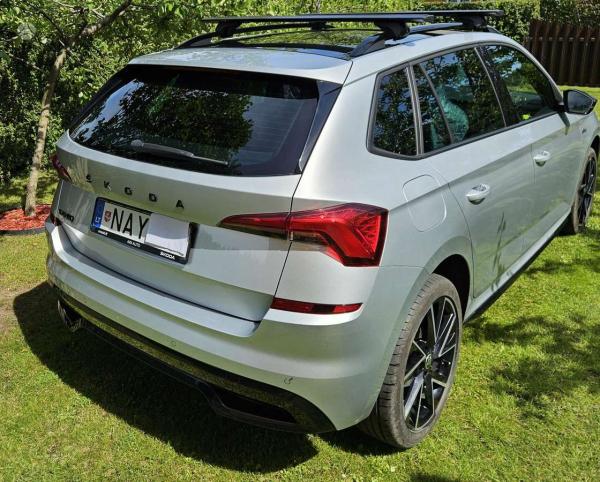 Pelēks Skoda KAMIQ 2024 Viļņa, ar dzinēja tilpumu 1.50 L un nobraukumu 25 tūkst. km par 23500 €, foto 4 vietnē AUTOMOTO.COM.LV