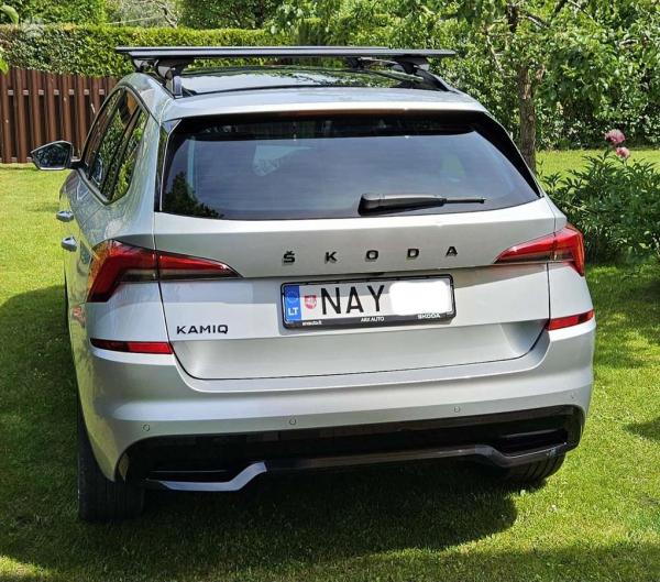 Pelēks Skoda KAMIQ 2024 Viļņa, ar dzinēja tilpumu 1.50 L un nobraukumu 25 tūkst. km par 23500 €, foto 5 vietnē AUTOMOTO.COM.LV