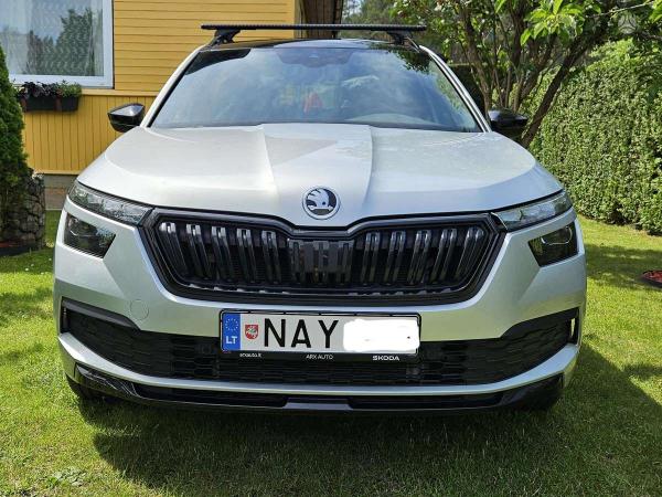 Pelēks Skoda KAMIQ 2024 Viļņa, ar dzinēja tilpumu 1.50 L un nobraukumu 25 tūkst. km par 23500 €, foto 6 vietnē AUTOMOTO.COM.LV