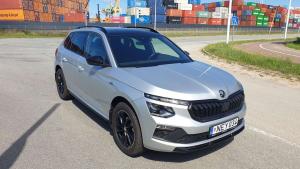 Серый Шкода KAMIQ 2024 в Клайпеда, объемом двигателя 1.50 л и пробегом 14 тыс. км за 24900 €, фото  на AUTOMOTO.COM.LV