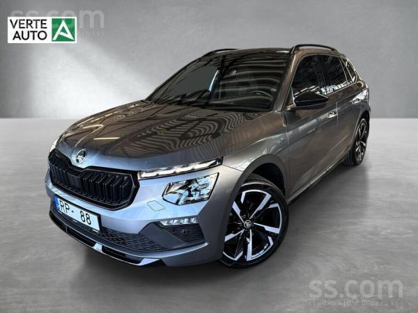 Grey Skoda KAMIQ 2024 in Riga, with an engine capacity of 1.00 L and mileage of 30 thousand km for 22490 €, photo 1 on AUTOMOTO.COM.LV