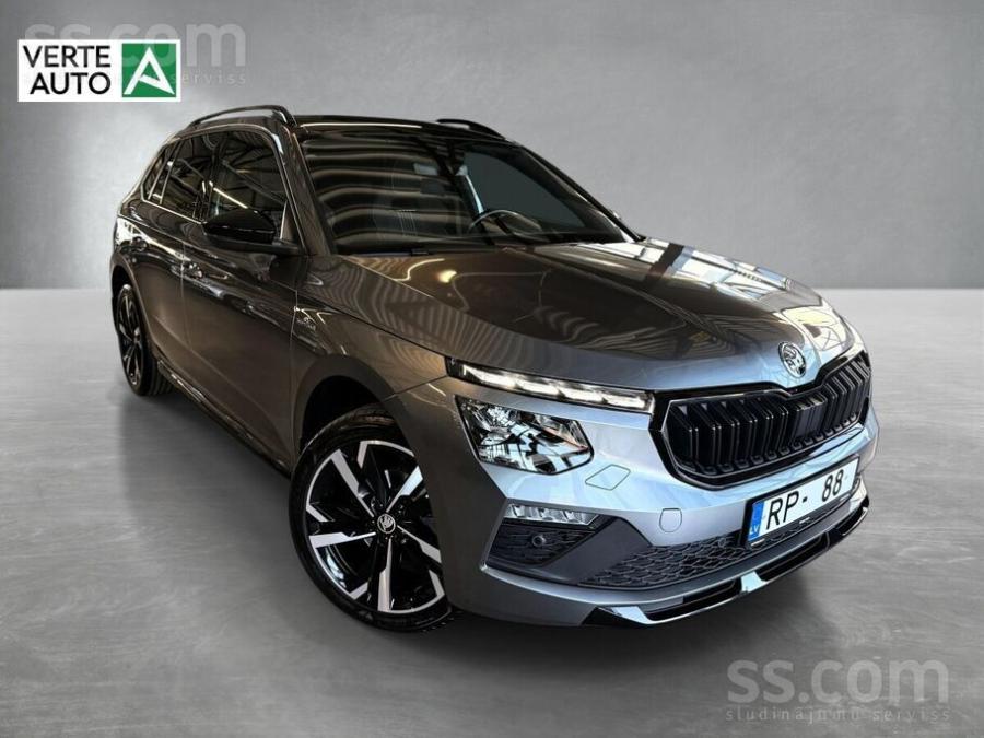 Pelēks Skoda KAMIQ 2024 Rīga, ar dzinēja tilpumu 1.00 L un nobraukumu 30 tūkst. km par 22490 €, foto 4 vietnē AUTOMOTO.COM.LV