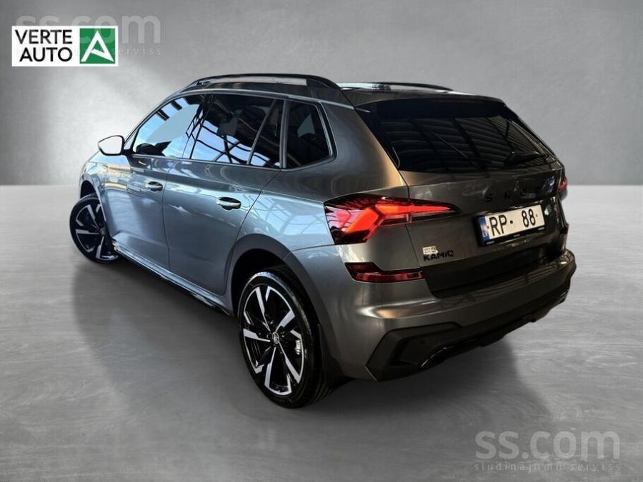 Pelēks Skoda KAMIQ 2024 Rīga, ar dzinēja tilpumu 1.00 L un nobraukumu 30 tūkst. km par 22490 €, foto 7 vietnē AUTOMOTO.COM.LV