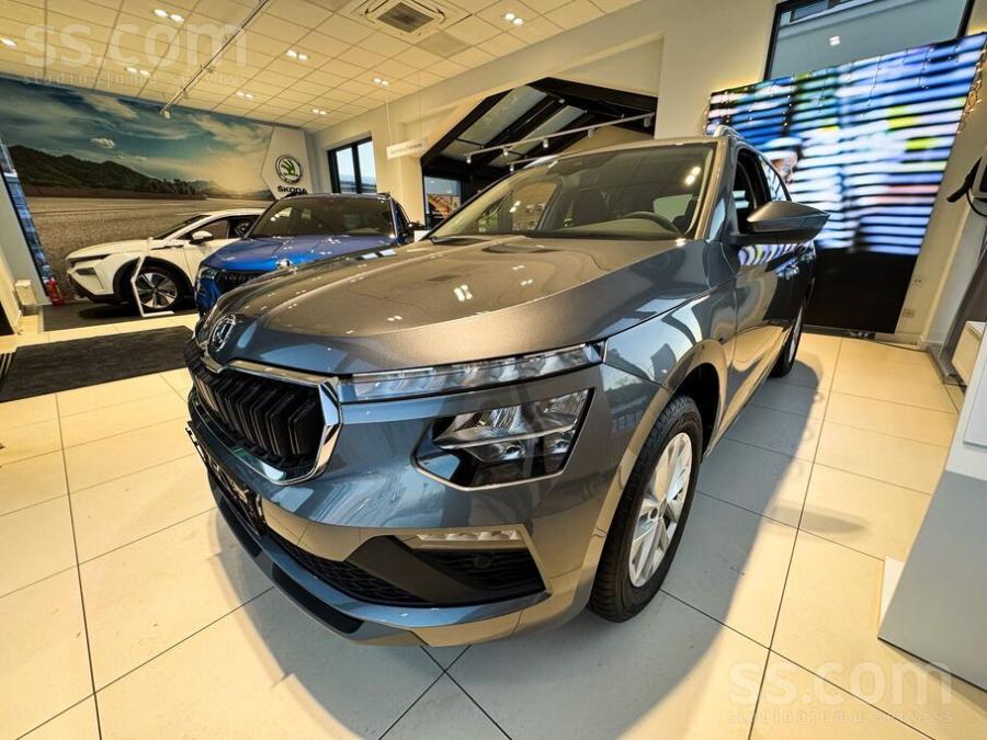 Pelēks Skoda KAMIQ 2026 Daugavpils, ar dzinēja tilpumu 1.00 L un nobraukumu 10 tūkst. km par 25740 €, foto 5 vietnē AUTOMOTO.COM.LV