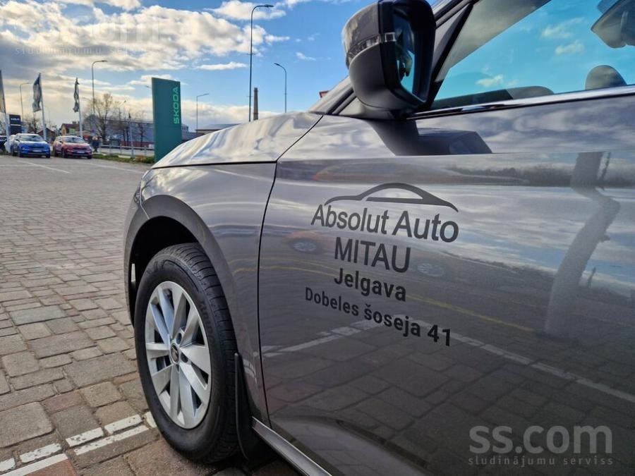 Grey Skoda KAMIQ 2026 in Jelgava, with an engine capacity of 1.00 L and mileage of 0 thousand km for 25500 €, photo 7 on AUTOMOTO.COM.LV