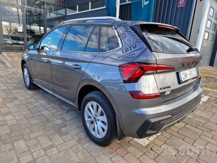 Grey Skoda KAMIQ 2026 in Jelgava, with an engine capacity of 1.00 L and mileage of 0 thousand km for 25500 €, photo 17 on AUTOMOTO.COM.LV