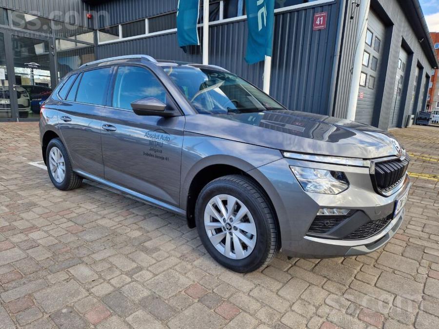 Pelēks Skoda KAMIQ 2026 Jelgava, ar dzinēja tilpumu 1.00 L un nobraukumu 0 tūkst. km par 25500 €, foto 3 vietnē AUTOMOTO.COM.LV