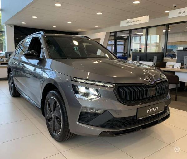 Pelēks Skoda KAMIQ 2026 Kauņa, ar dzinēja tilpumu 1.00 L un nobraukumu 5 tūkst. km par 27180 €, foto 4 vietnē AUTOMOTO.COM.LV