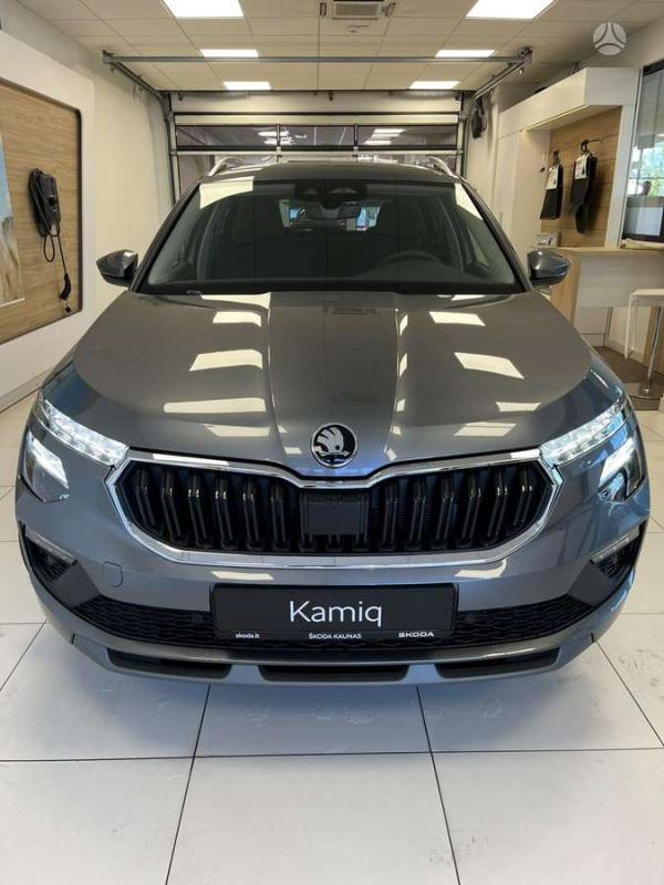 Grey Skoda KAMIQ 2026 in Kaunas, with an engine capacity of 1.00 L and mileage of 0 thousand km for 24980 €, photo 3 on AUTOMOTO.COM.LV