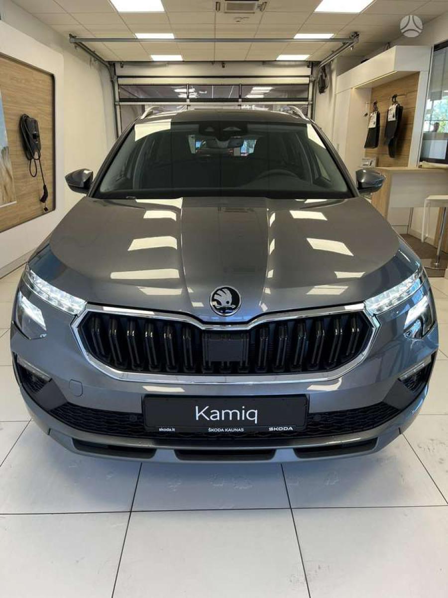 Pelēks Skoda KAMIQ 2026 Kauņa, ar dzinēja tilpumu 1.00 L un nobraukumu 0 tūkst. km par 24980 €, foto 4 vietnē AUTOMOTO.COM.LV